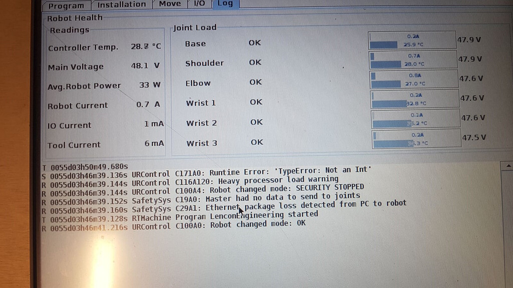 URControl TypeError - Technical questions - RobotExchange